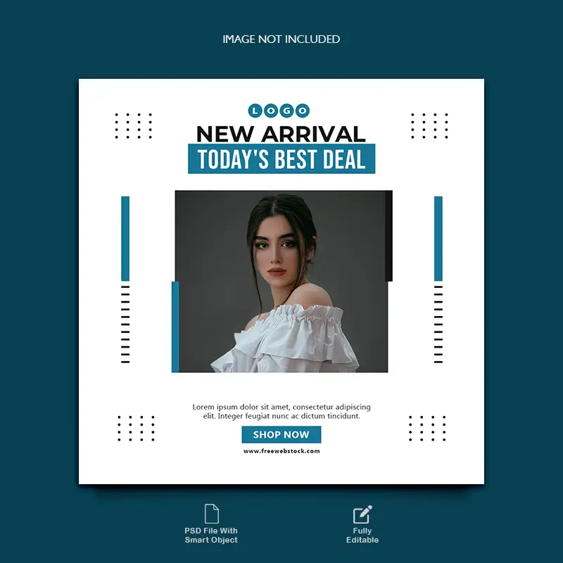 Best Deal Sale Advertising Social Media Post Design Template