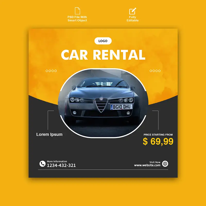 Car Rental Advertising Ideas Creative Car Rent Ads Promotional Social
