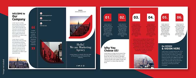 Digital Marketing Agency Advertising Brochure Template Digital Marketing Agency Advertising Brochure Template
