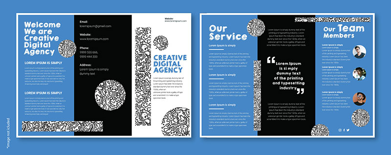 Digital Marketing Agency Advertising Brochure Template Digital Marketing Agency Advertising Brochure Template