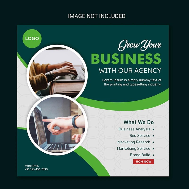 Vector Creative Digital Business Social Media Banner Template